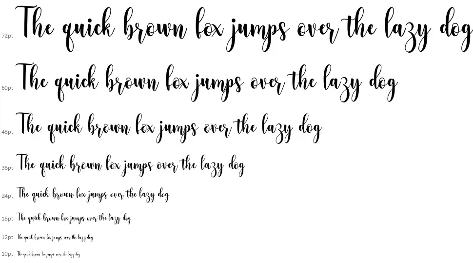 Fuente Britta Connie diseñada por Amarlettering - Takiy