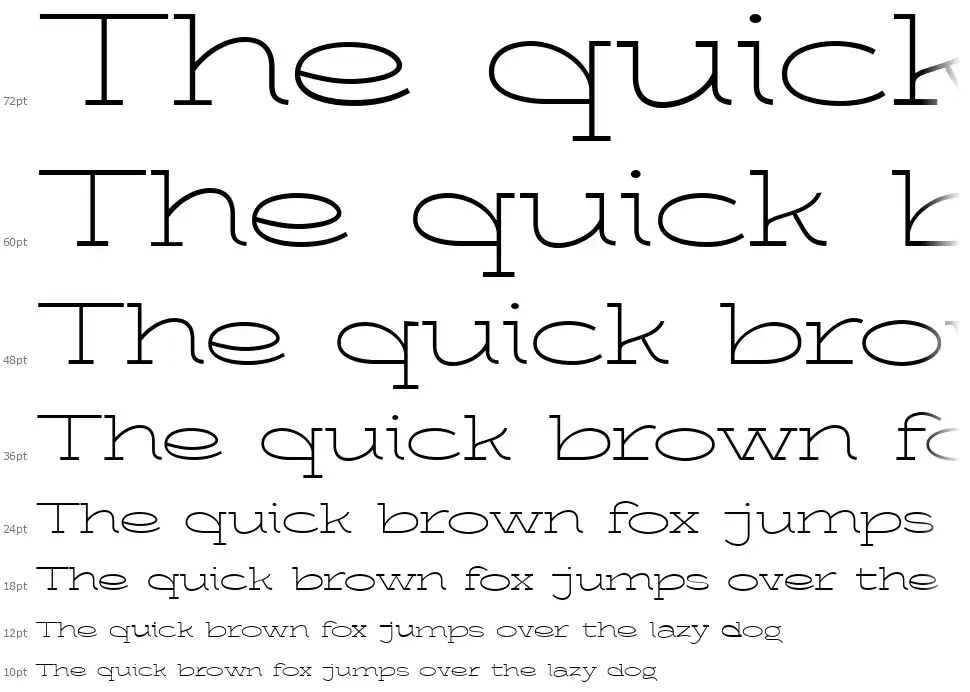 Broad Range font by 177Studio | FontRiver