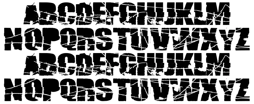 Broken 74 Font By Hydro 74 FontRiver broken-74-font-by-hydro-74-fontriver