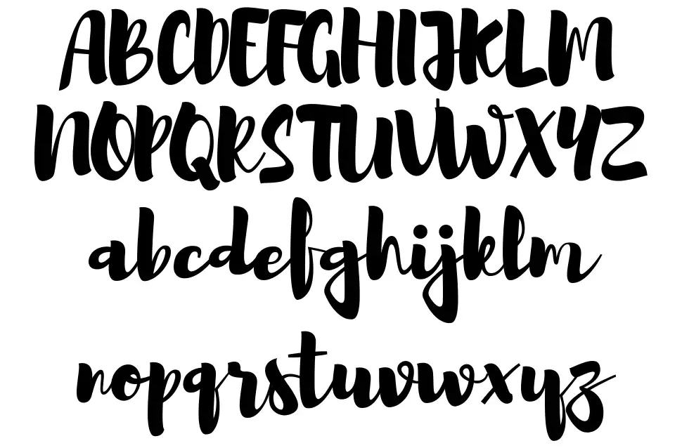 Brusher font by Vlad Cristea | FontRiver