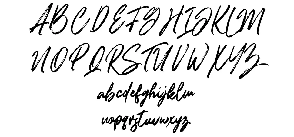 Brushfox font by Thirtypath | FontRiver