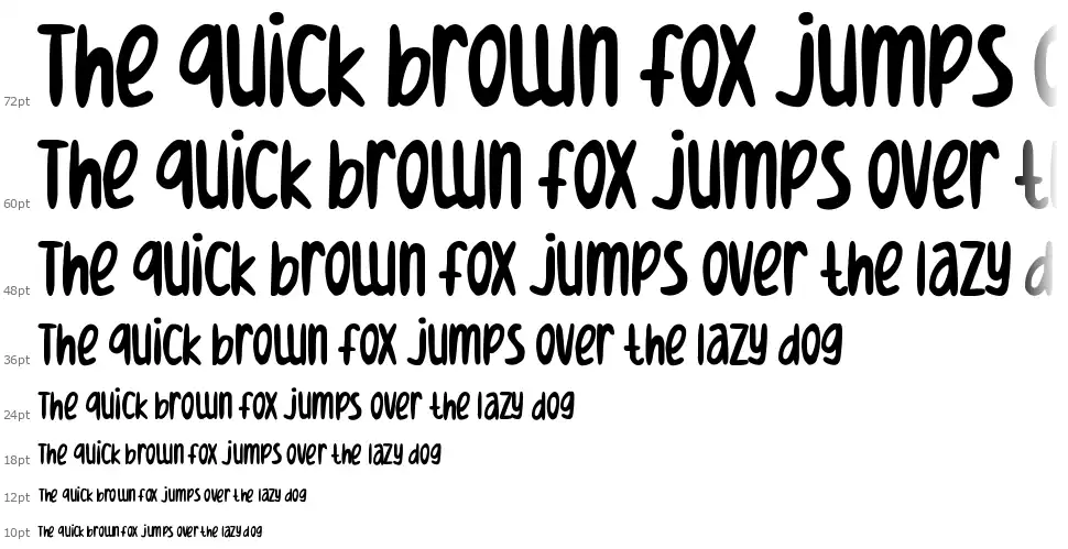 Bubba font by Tokopress | FontRiver