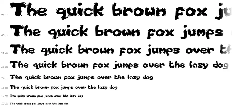 Bubble 1 font by Gary Staunton | FontRiver