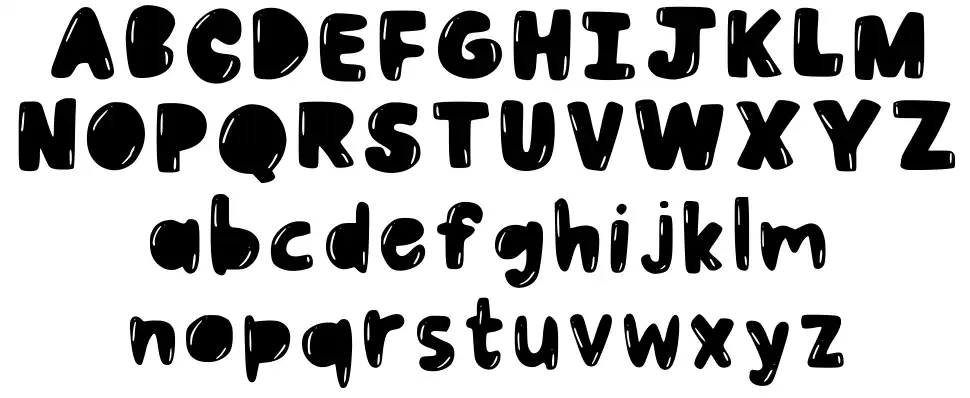 Bubble By Star Brillitos font by Sofia While | FontRiver