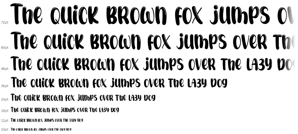 Bubble Shine font by StringLabs - stringlabscreative.com | FontRiver