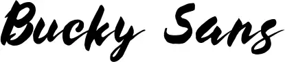 Fuente Bucky Sans diseñada por Thomas Joko Purba