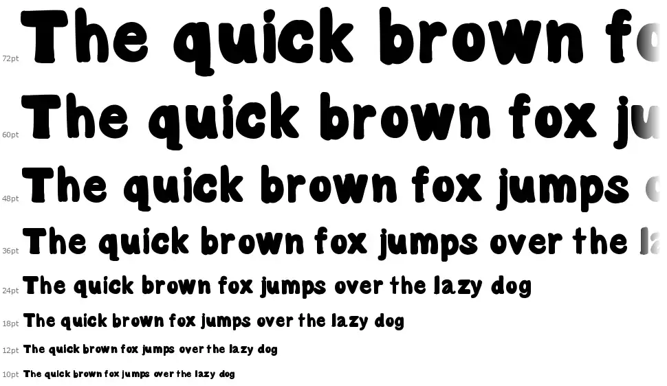 Bulky font by knor17 | FontRiver