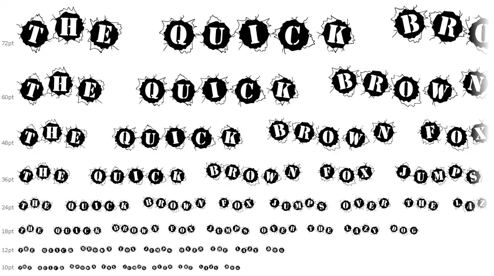 Bullet Holz font by TracerTong | FontRiver