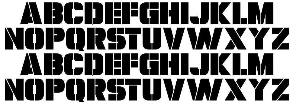 Bulletproof Font By Darrell Flood Fontriver