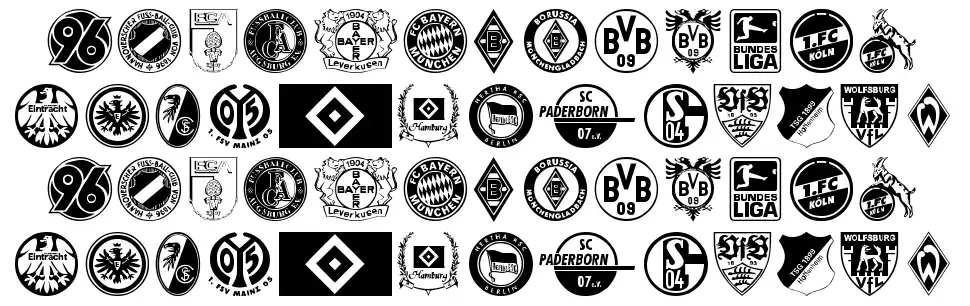 Bundesliga font by Ding Bang | FontRiver
