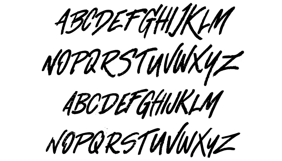 Butcher's font by Leonard Posavec - LeoSupply.co | FontRiver