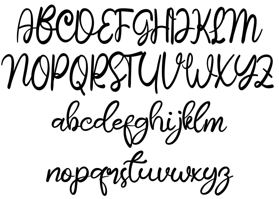 Butterflay font by Kateeng Ciu | FontRiver