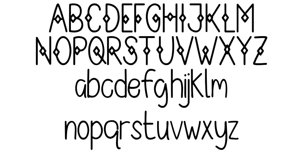 Button Box font by Rangkai Aksara | FontRiver