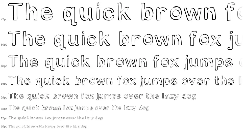 Byron Block font by Anna Gustafson | FontRiver