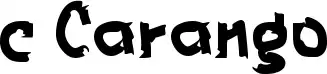 Fuente c Carango diseñada por wep