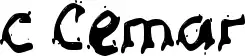 c Cemar font by wep | FontRiver