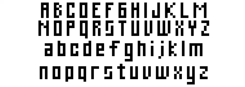 C Web font by NoFont | FontRiver