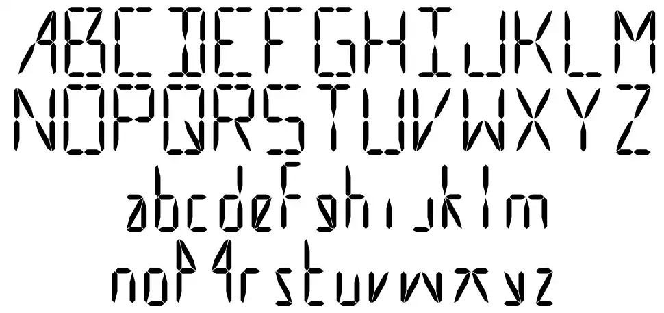Calculate 16 font by Benjamin Blåholtz | FontRiver