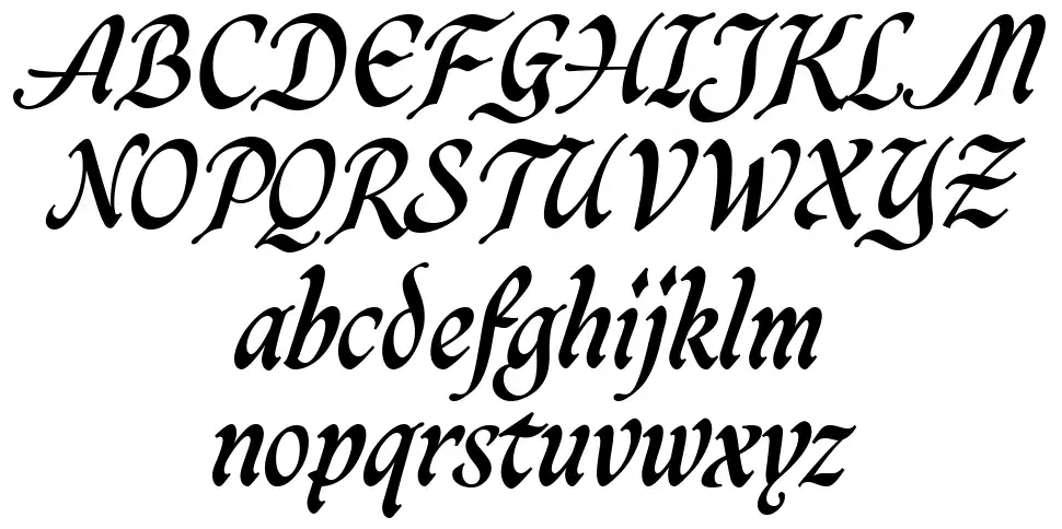 Caligraf font by Måns Grebäck | FontRiver