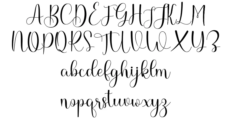 Calina font by niyos | FontRiver