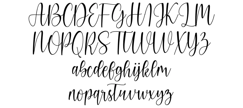 Calista font by Fikryal studio | FontRiver