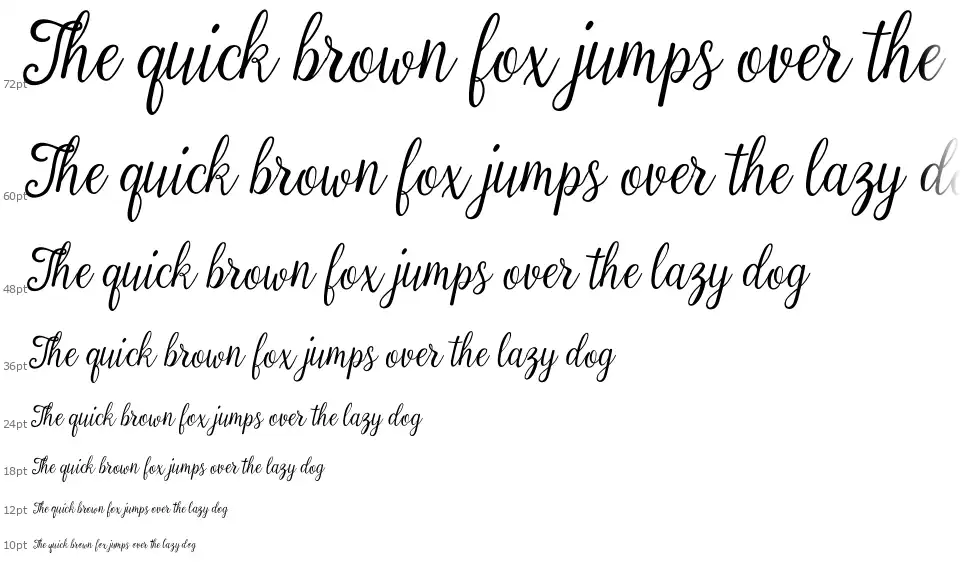 Calista Script font by Zulfan Iskandar | FontRiver