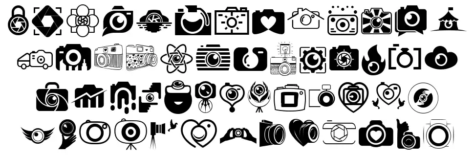 Camera - Fotograami font by fotograami Aldousari | FontRiver