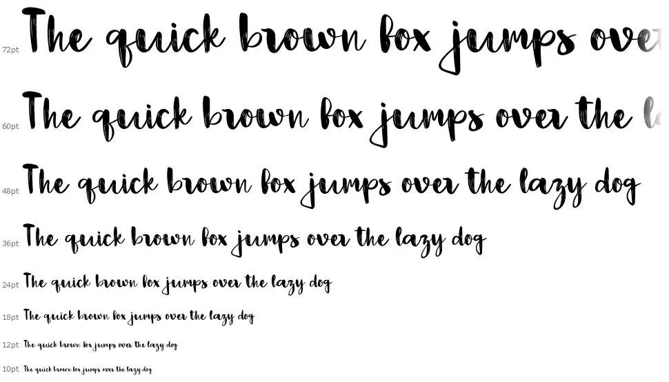 Camila font by Creative Zone | FontRiver