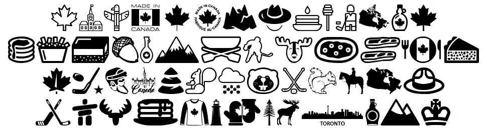 Canada font by Woodcutter | FontRiver