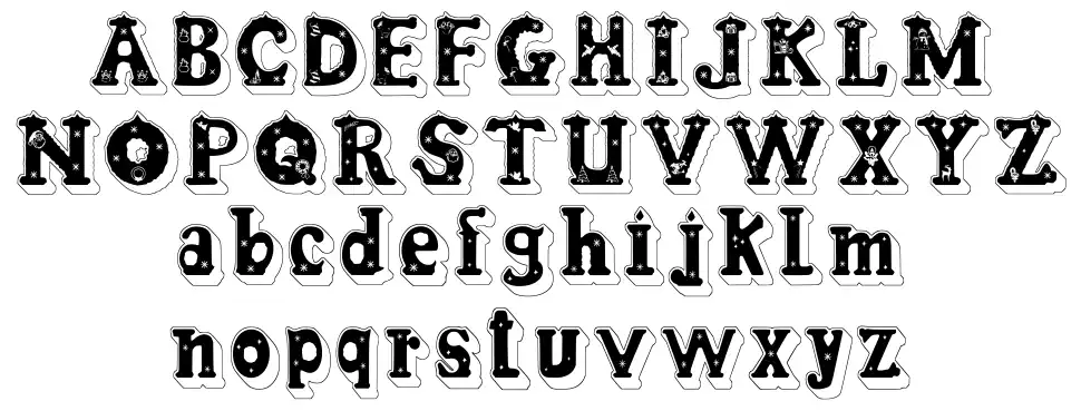 Candle 3d font by D. L. | FontRiver