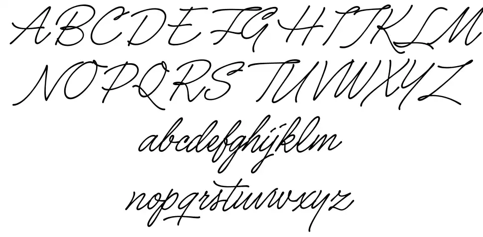 Caneta Script font by Måns Grebäck | FontRiver