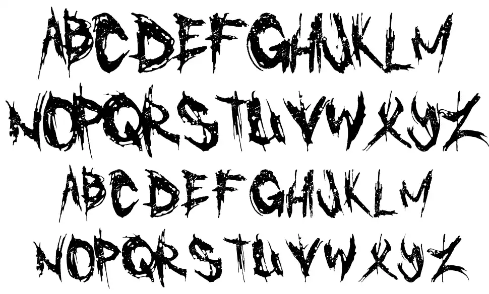 Cannibal font by Chris Vile | FontRiver