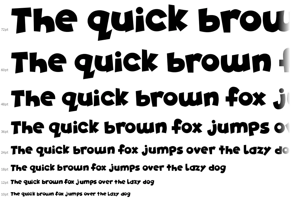 Cartoon Fun font by Darrell Flood | FontRiver