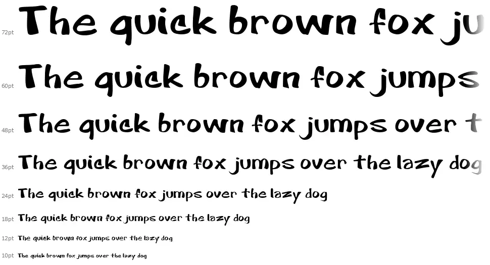 Cartoon Regular font by MacArtista | FontRiver