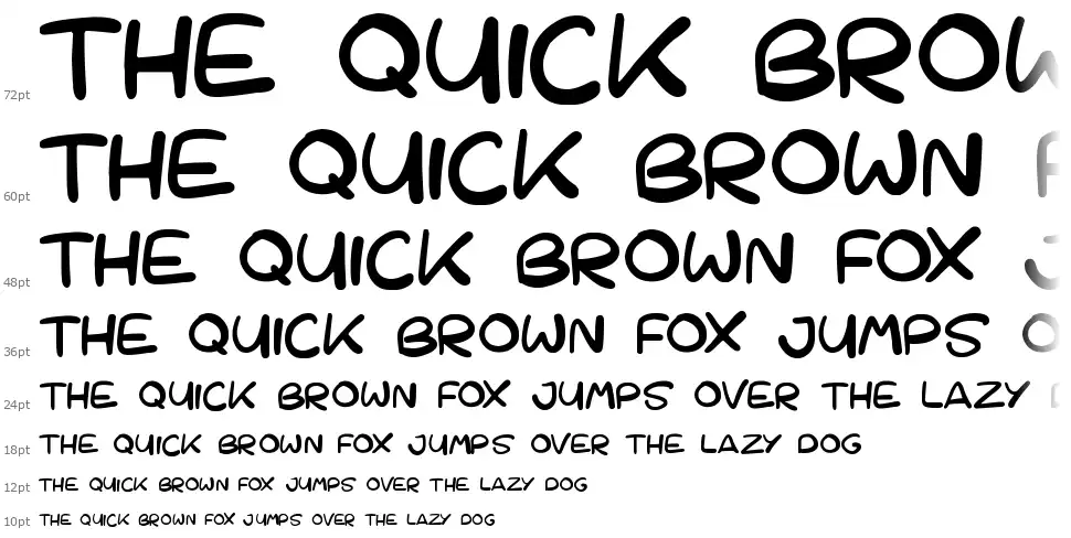 Cartoons 123 font by Darrell Flood | FontRiver