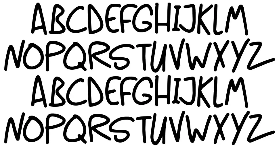 Casual Caps font by Darrell Flood | FontRiver