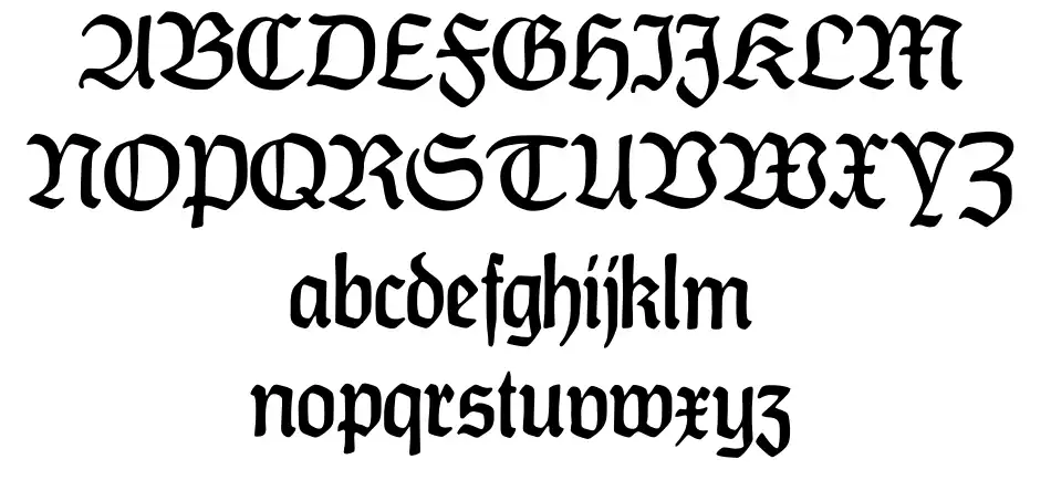 CAT Franken Deutsch font by Peter Wiegel | FontRiver