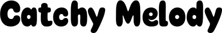 Catchy Melody font by Niskala Huruf | FontRiver
