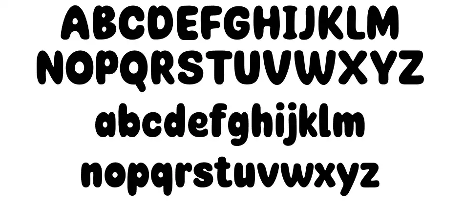 Catchy Melody font by Niskala Huruf | FontRiver