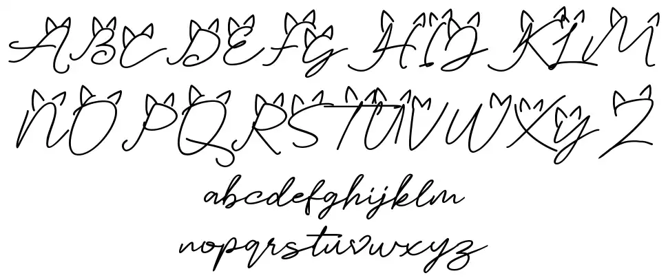 Catlove font by Typecoconut Studio | FontRiver