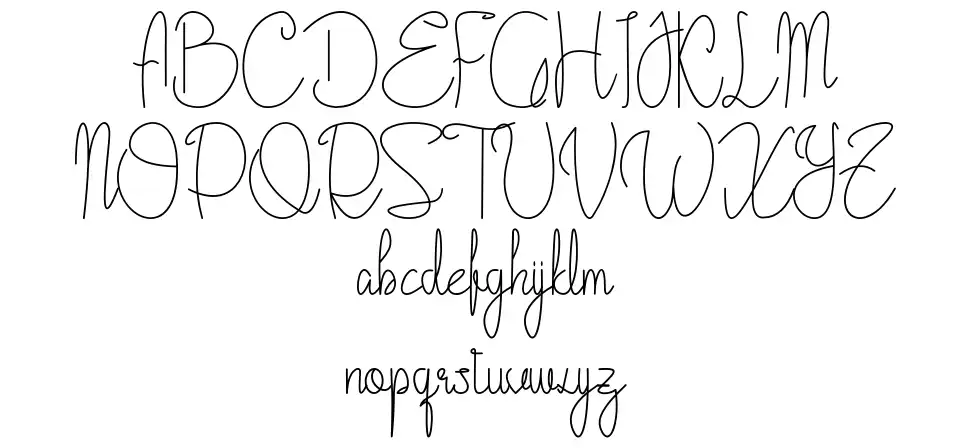 Cattalleya font by LakuningH2O Studio | FontRiver