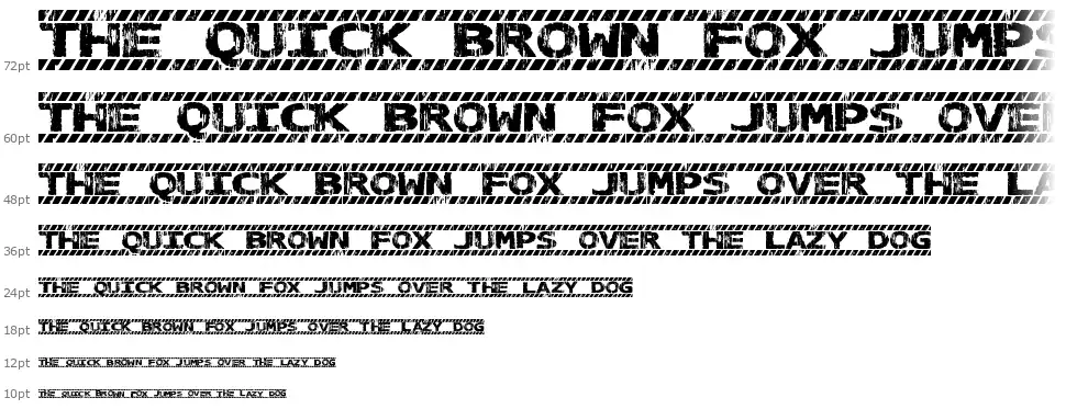 Caution font by Jayde Garrow | FontRiver