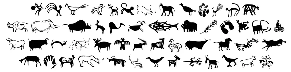 Cave Writings font by Dixie's Delights - FontRiver