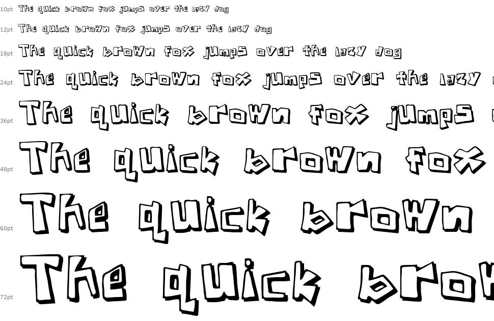 Caveman font by | FontRiver