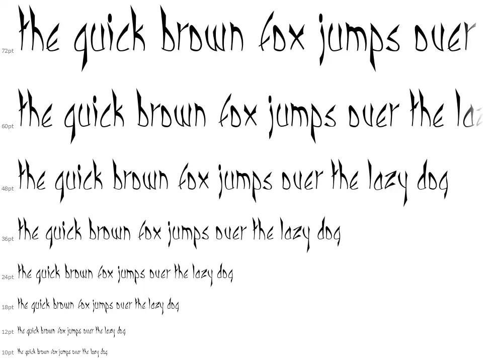 Cbe Normal font by Peter Wiegel | FontRiver