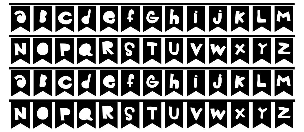 Celebration font by Woodcutter | FontRiver