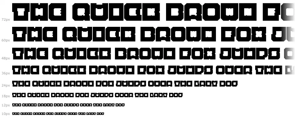 Cell Bloch font by Vextorart | FontRiver