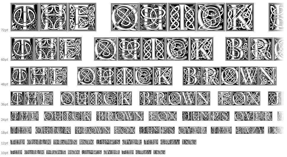 Celtic Eels font by West Wind Fonts | FontRiver