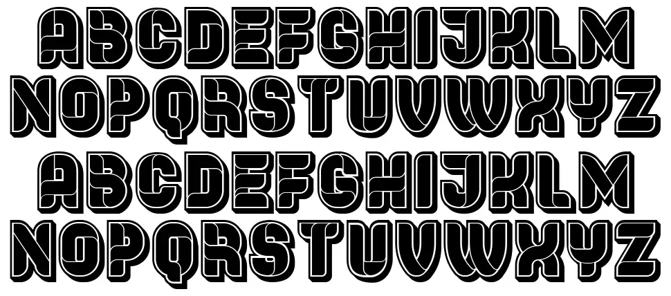 Center font by Vladimir Nikolic | FontRiver