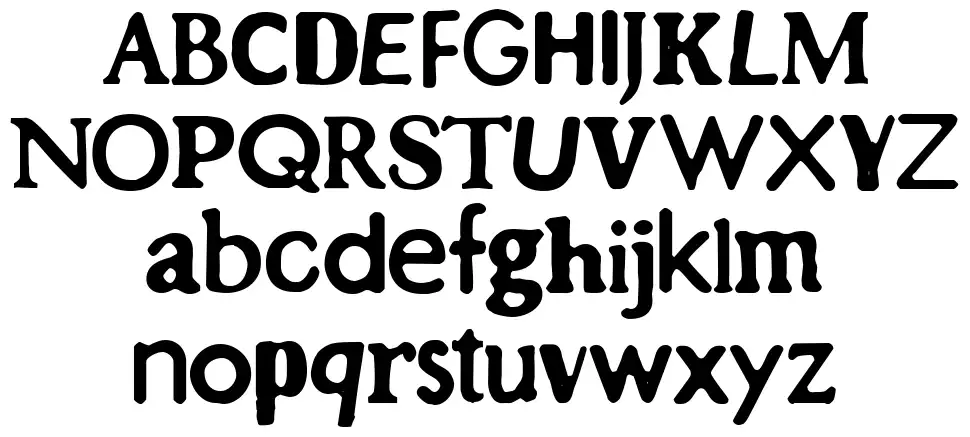 CF Left Behind font by CloutierFontes | FontRiver